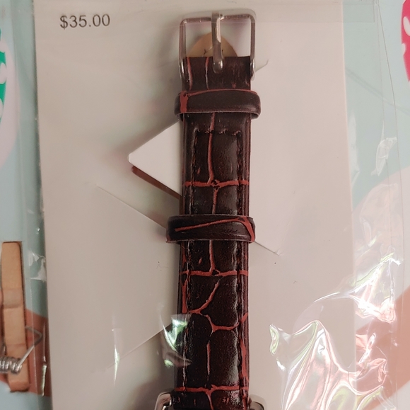 Toni | Accessories | Vintage Tortoise Shell Strap Plain Face Watch ...